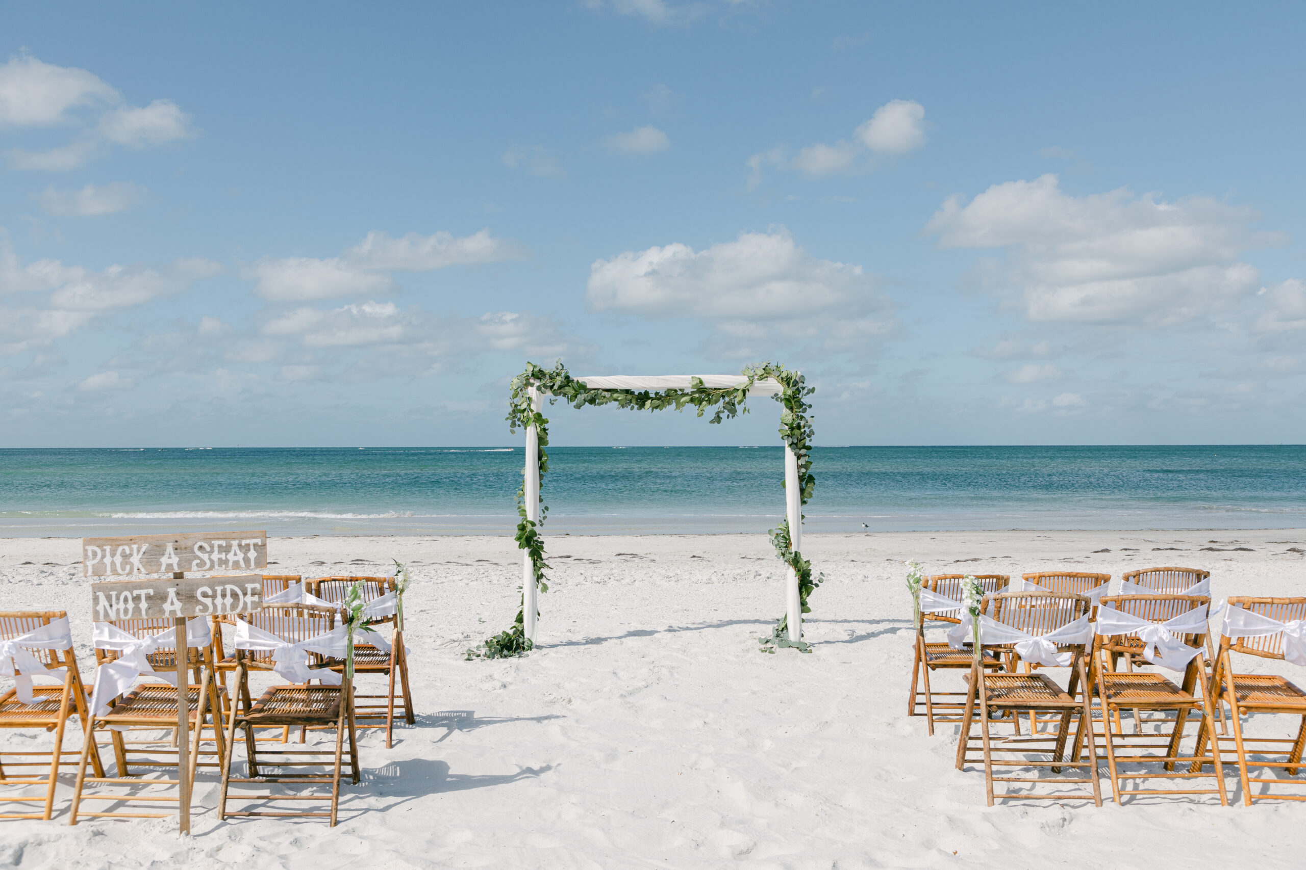 Beach Side Affair | Tide The Knot Beach Weddings | St. Pete